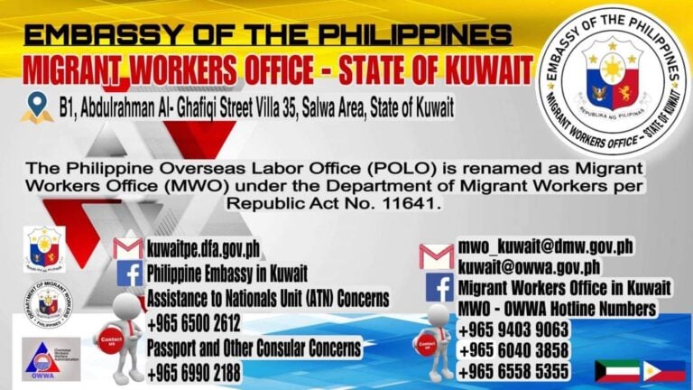 MWO Kuwait: Migrant Workers Office in Kuwait
