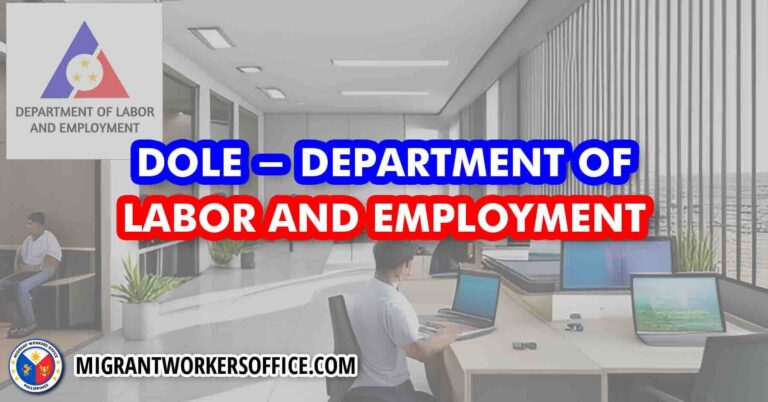 DOLE (Department of Labor and Employment) | Migrant Workers Office